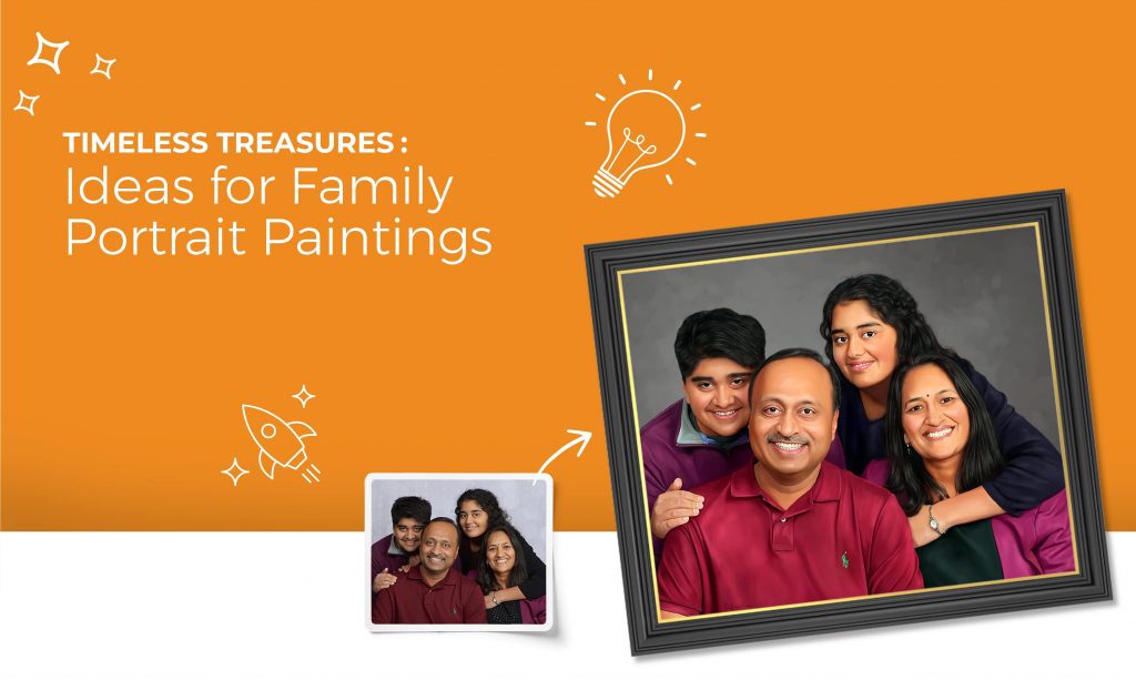 Timeless Treasures: Ideas for Family Portrait Paintings | Oilpixel