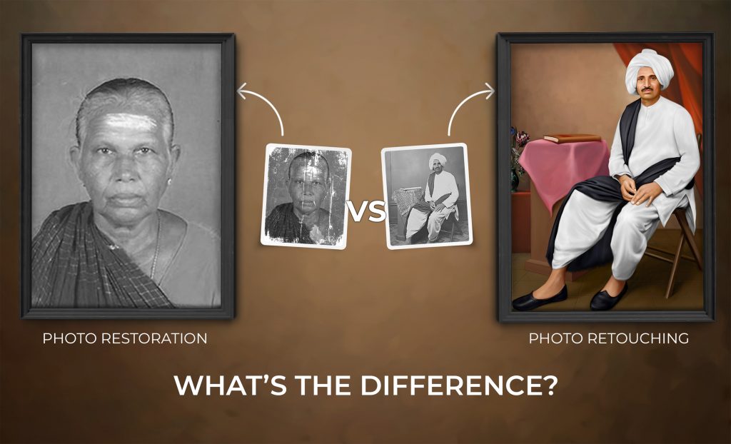 Photo Restoration vs. Photo Retouching: What’s the Difference?